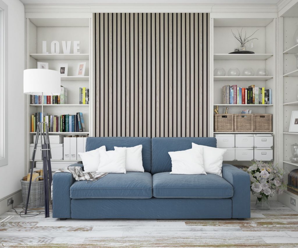 Natural ASH Veneer Panel on Black MDF Board - Stylish and Durable 39cm ...