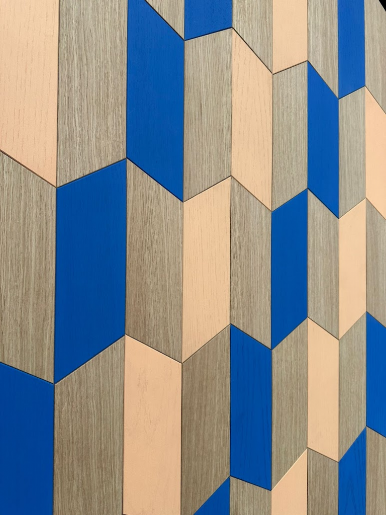 KLEPKI - Premium Oak Veneered MDF Chevron Wall Tiles for Luxury ...